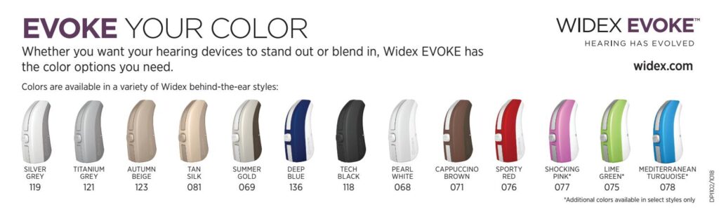 Widex Evoke RIC 10 Hearing Aid - Hears Hearing & Hearables