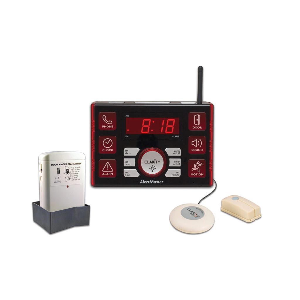 Sonic Boom Travel Alarm Clock with Bed Shaker - Hears Hearing & Hearables